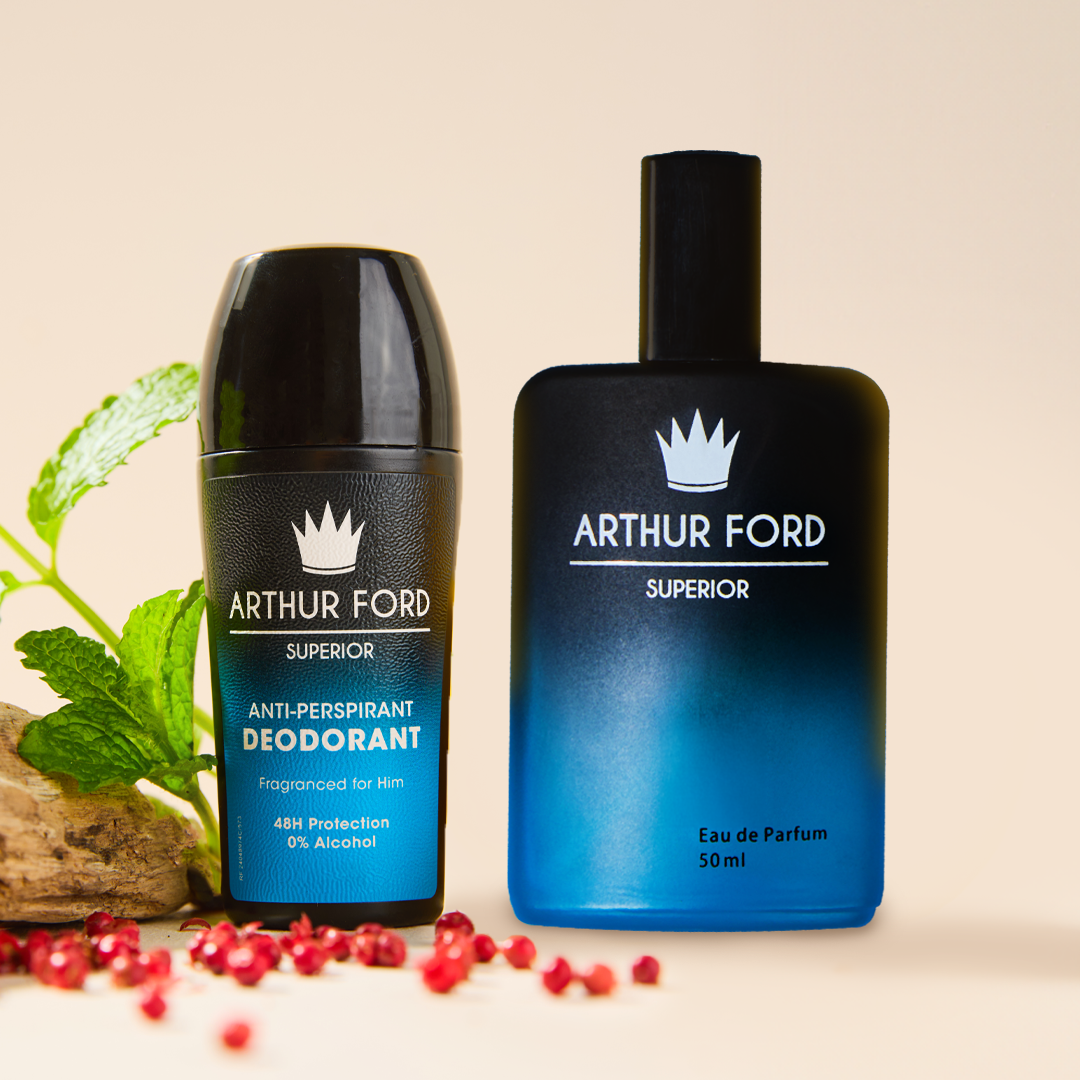 Blue #3 Perfume (50ml) & Roll-On Combo – Arthur Ford